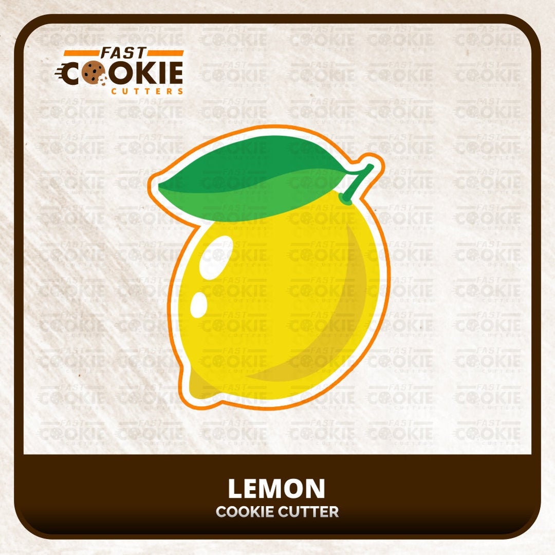Lemon Cookie Cutter - Etsy