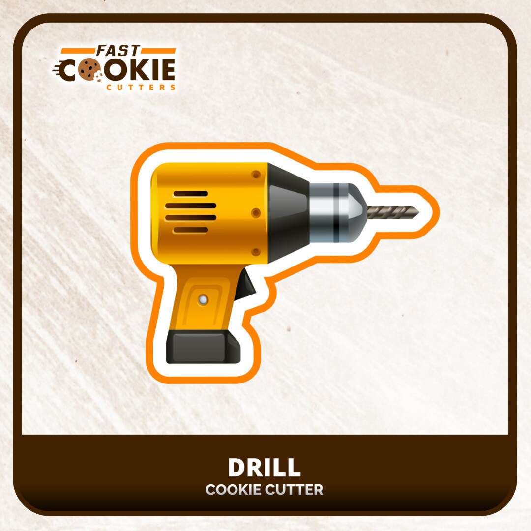 Drill Cookie Cutter - Etsy