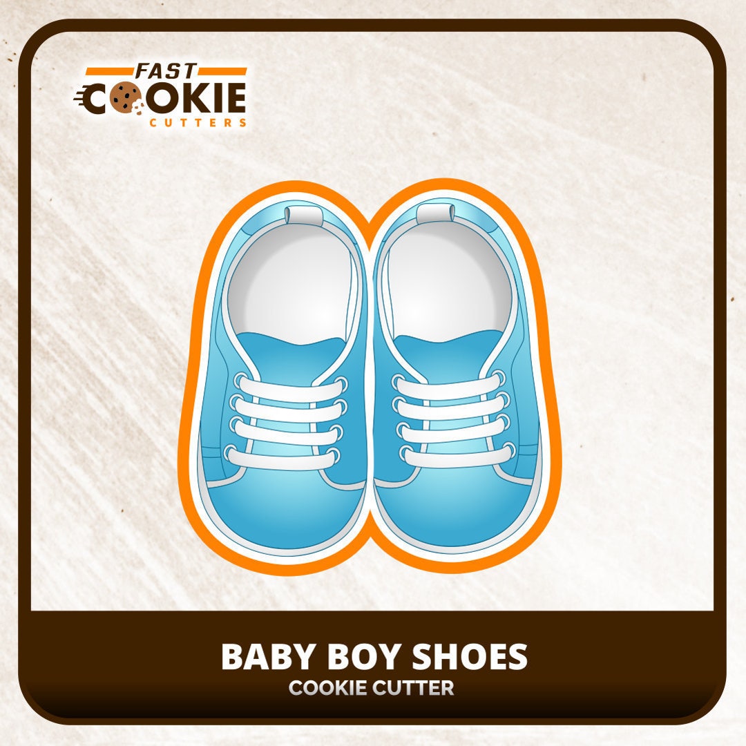 Baby Boy Shoes Cookie Cutter - Etsy