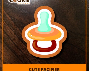 Pacifier Cookie Cutter - Etsy