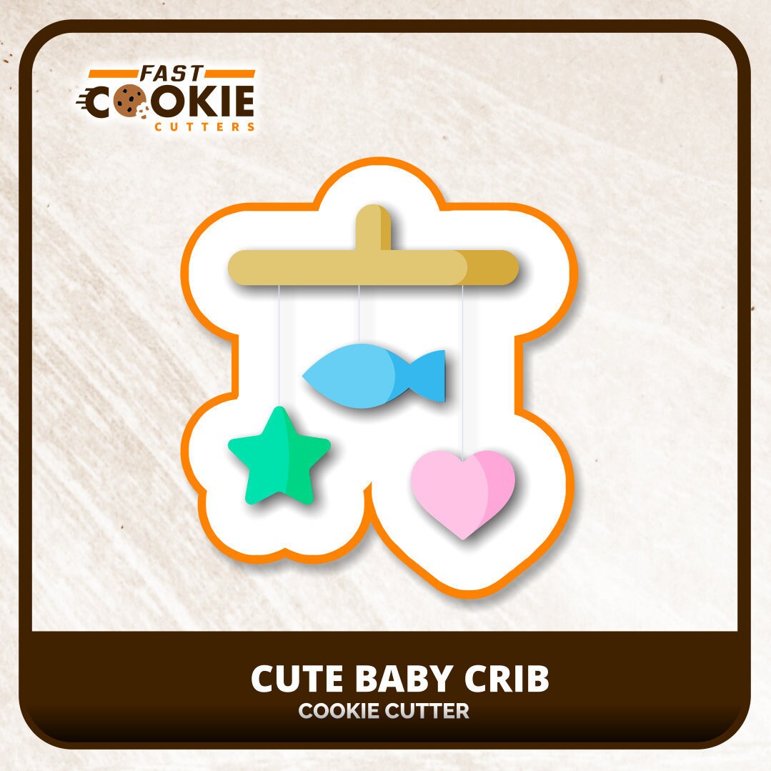 Cute Baby Crib Cookie Cutter | Etsy