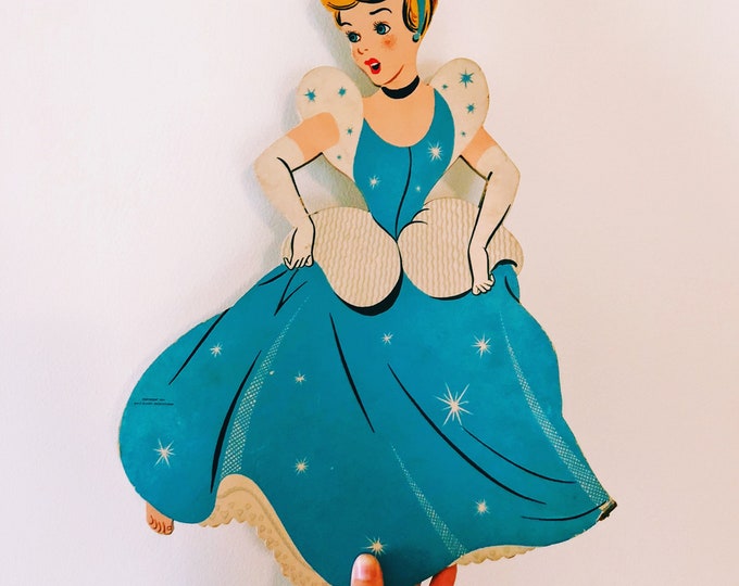 1951 Vintage Disney Fairytale Cinderella Pin-up - Etsy