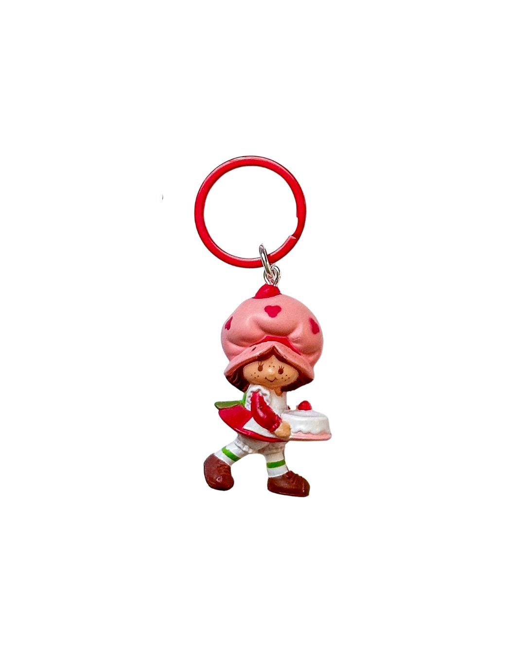 Vintage Strawberry Shortcake Keychain Bag Charms | 80s Nostalgia - Etsy