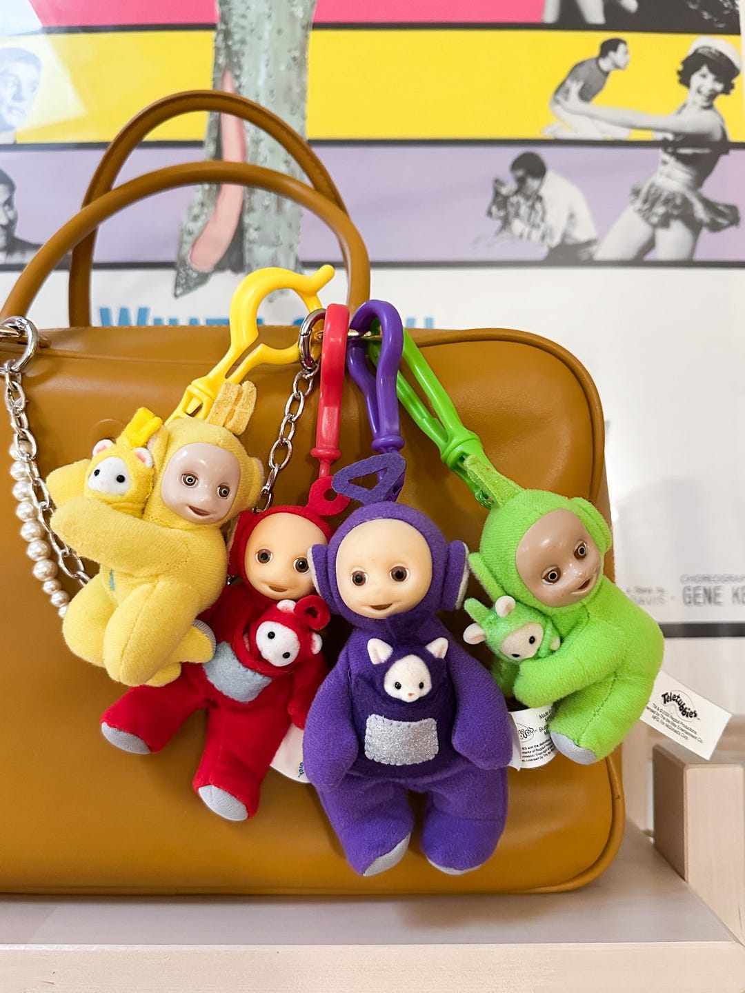 Teletubbies Calico Critters Plush Bag Charms – Nostalgic 90s Keychain ...