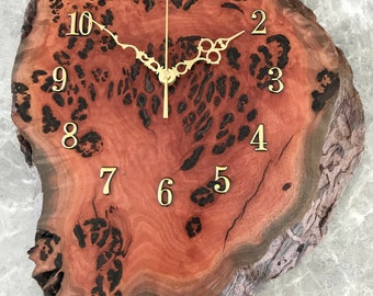 Burl Clock | Etsy