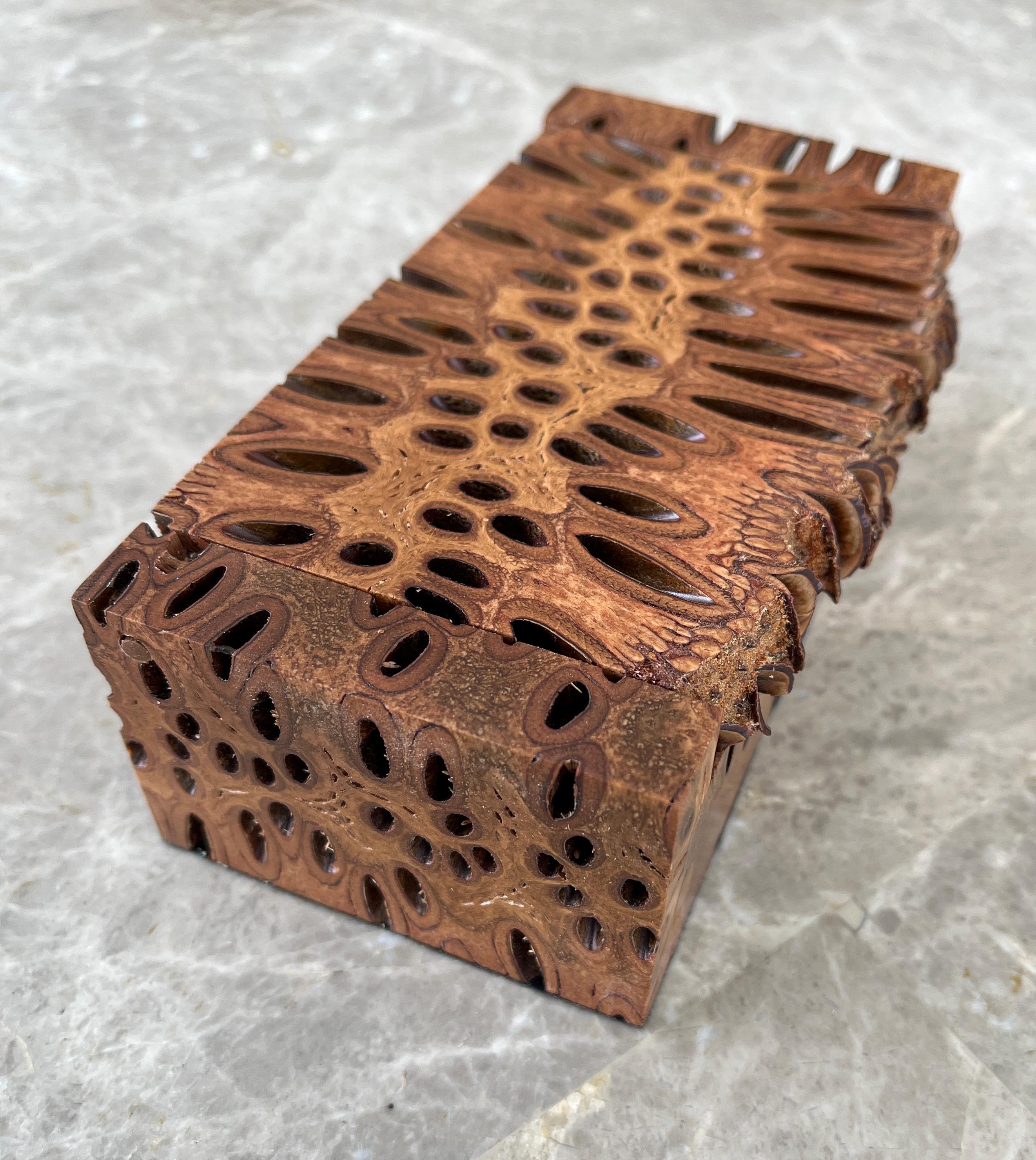 Banksia Seed Pod Box With Natural Live Edge - Etsy
