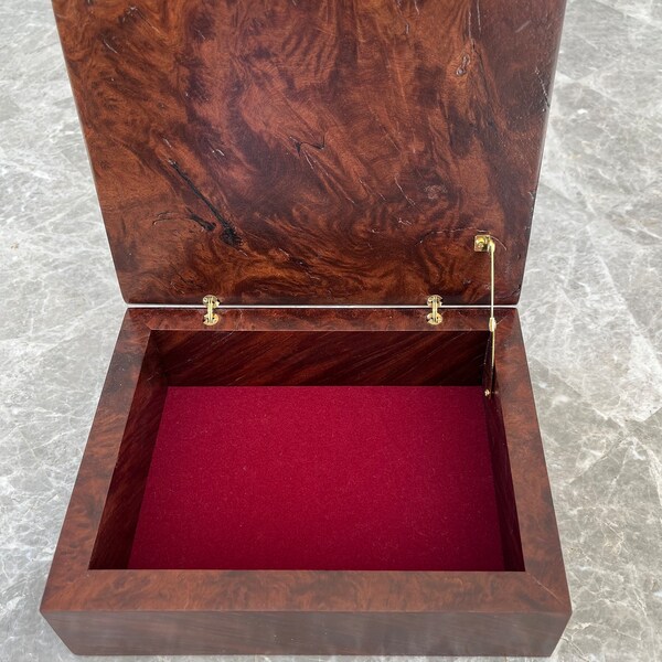 Burl Wood Box - Etsy