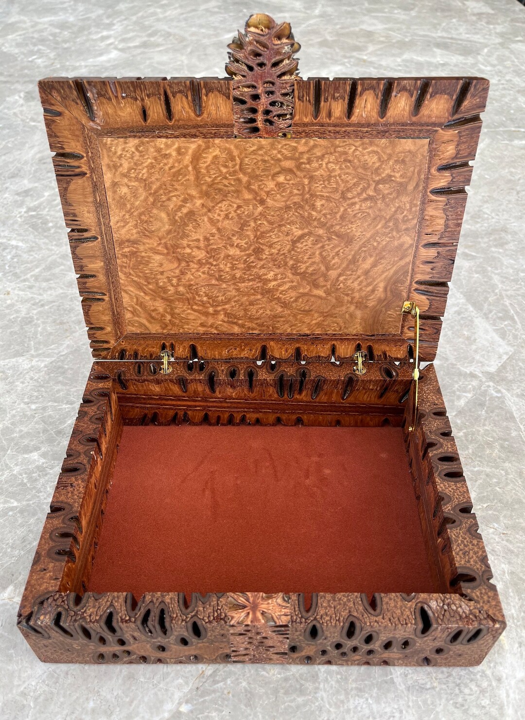 Bimble Box Burl and Banksia Box - Etsy