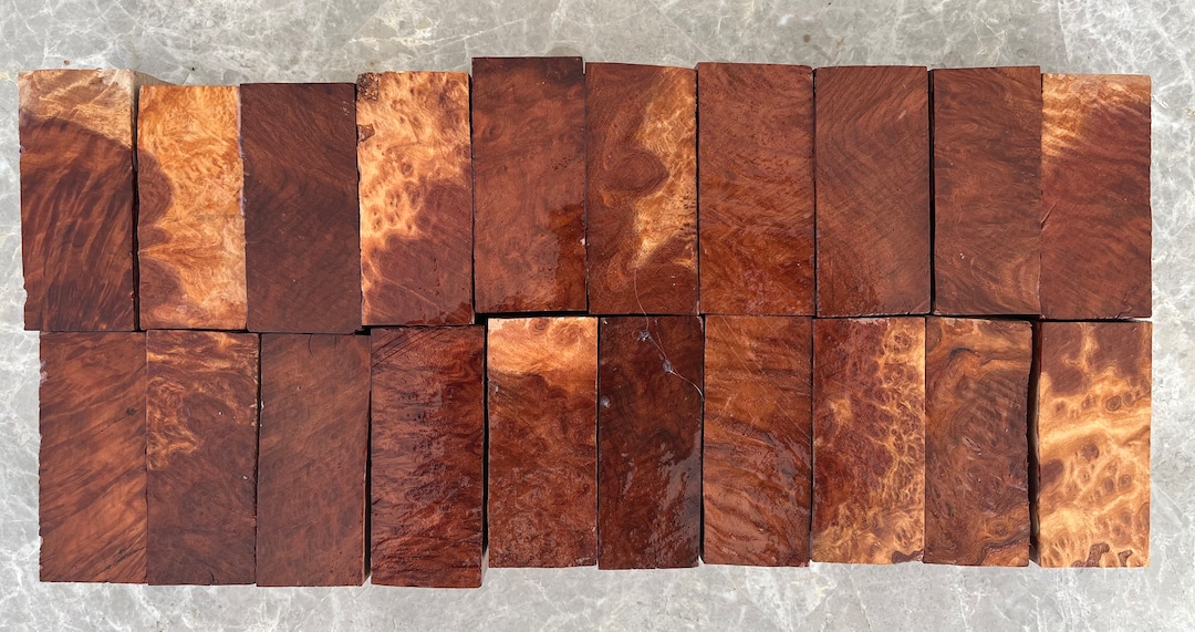 Red Mallee Burl Pen Blanks, Stopper Blanks, Jewelery or Craft Pieces ...