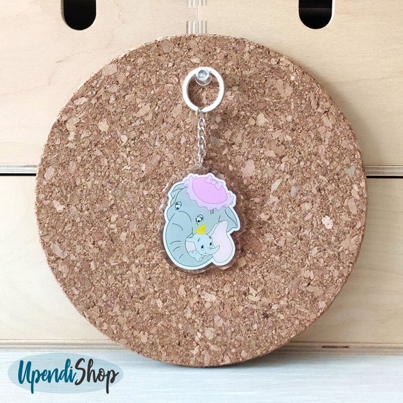 Dumbo Keychain Dumbo and Mom Dumbo Keychain Baby Dumbo - Etsy