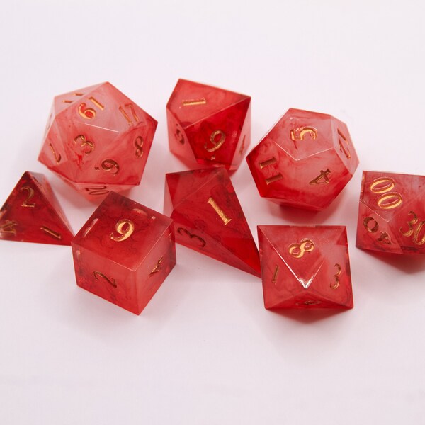Blood Dice - Etsy