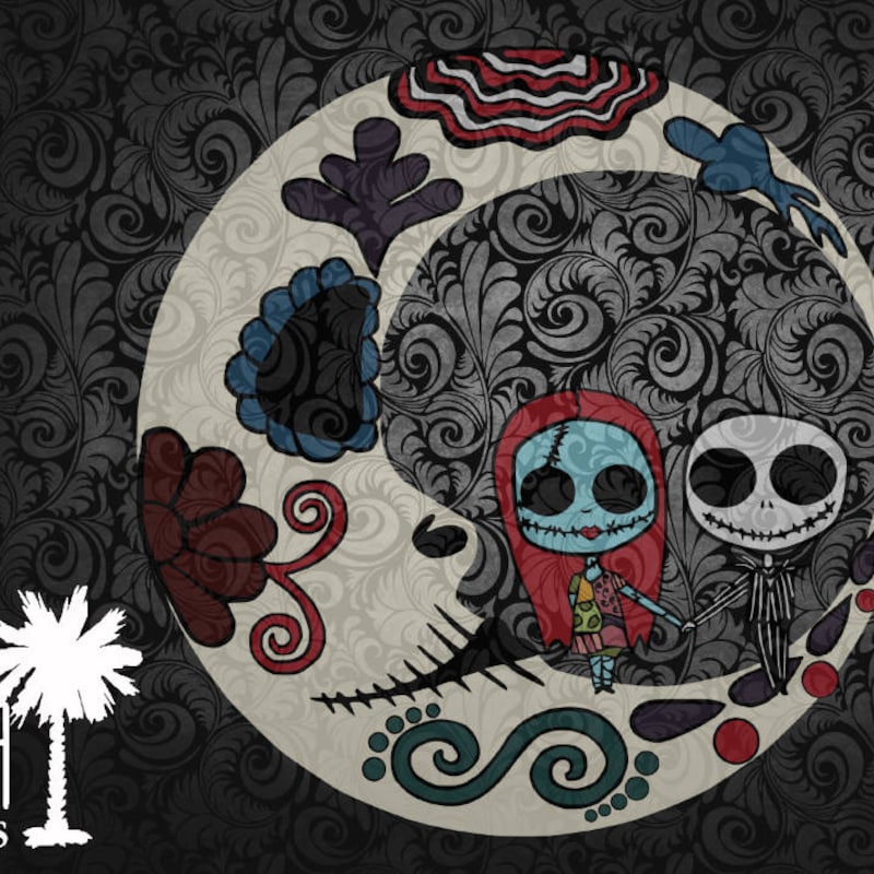 Jack and Sally Moon - Etsy
