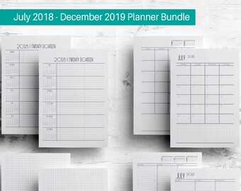 Minimally Designed Mix and Match Planner by CorajainDesigns