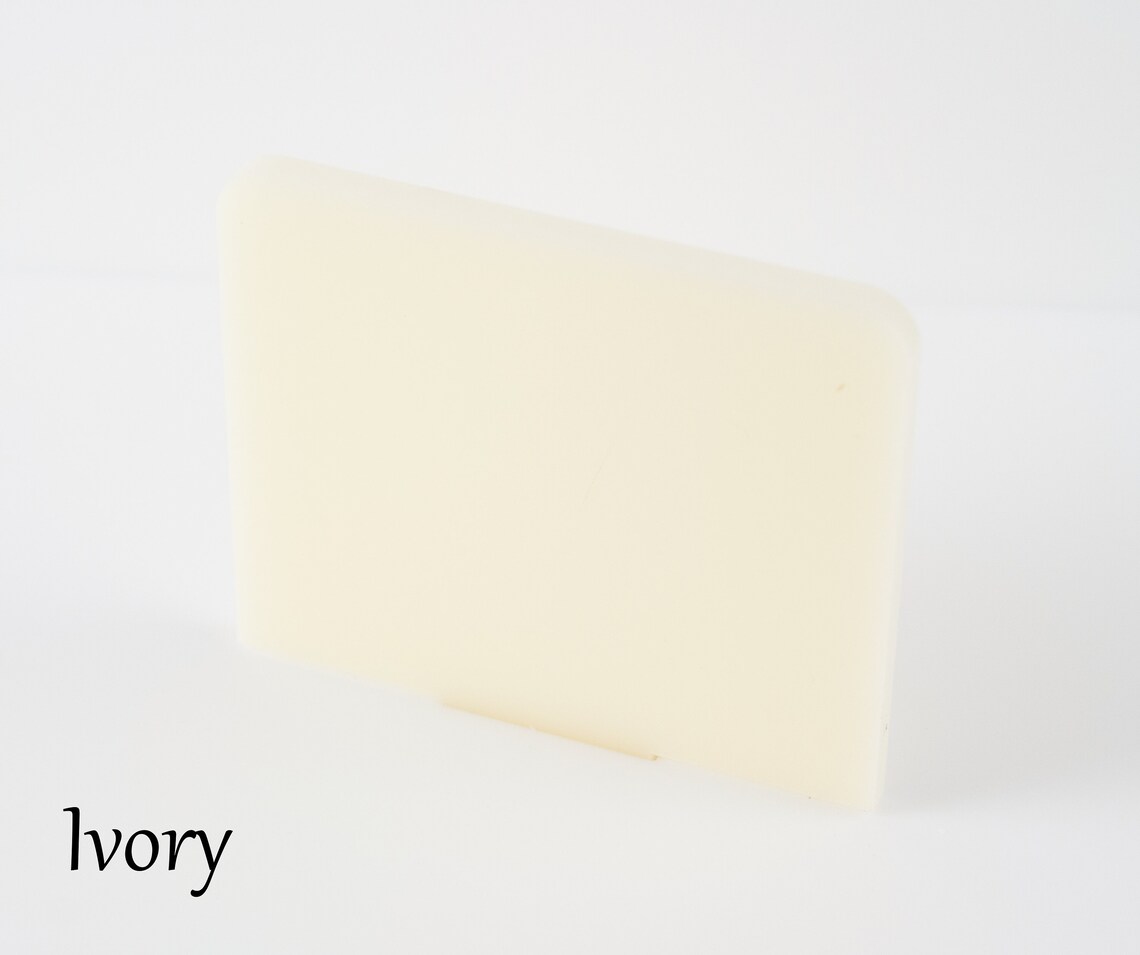 Ivory Translucent Acrylic Sheet 3mm in A5 A4 A3 and 100mm to - Etsy