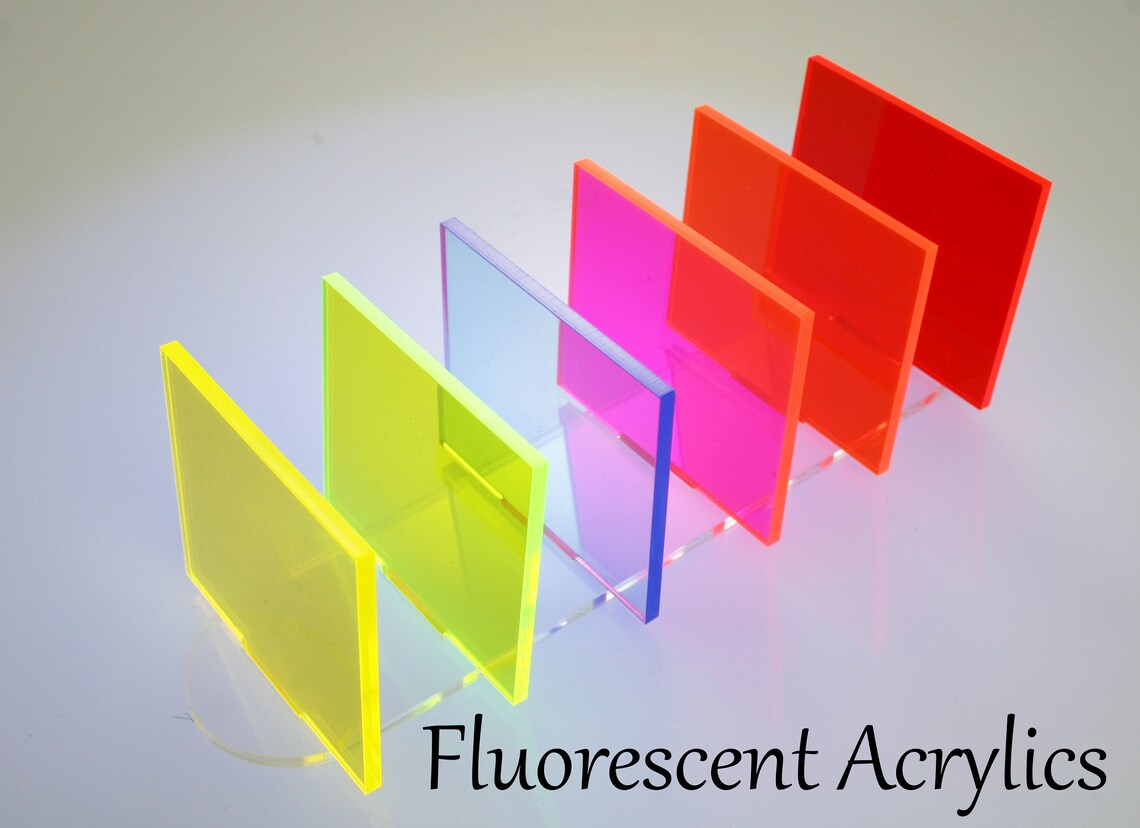 Fluorescent Pink Acrylic Sheet 3mm in A5, A4, A3, 100mm to 600mm Sheets ...