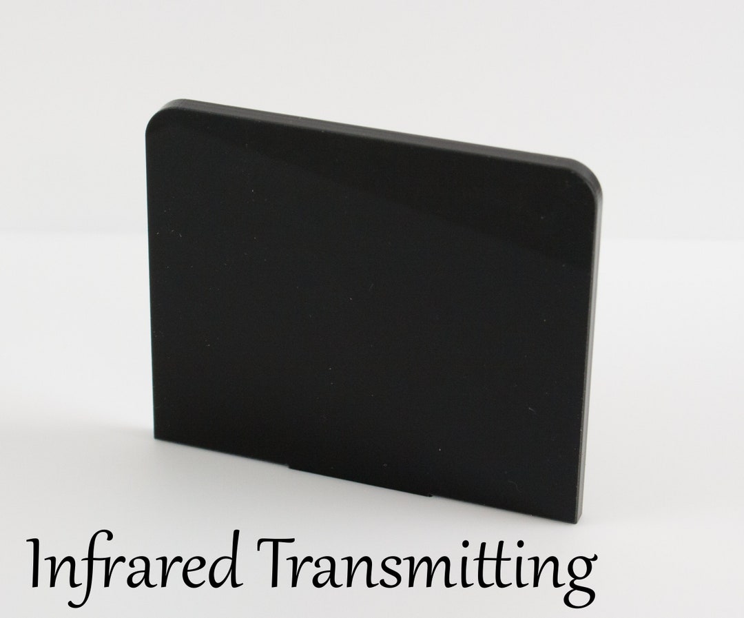 3mm Infrared Transmitting Acrylic Sheet A5, A4, A3 and 100mm to 600mm ...