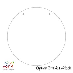Gold Mirror Acrylic Disc With Holes or Without Holes, 3mm, - Etsy