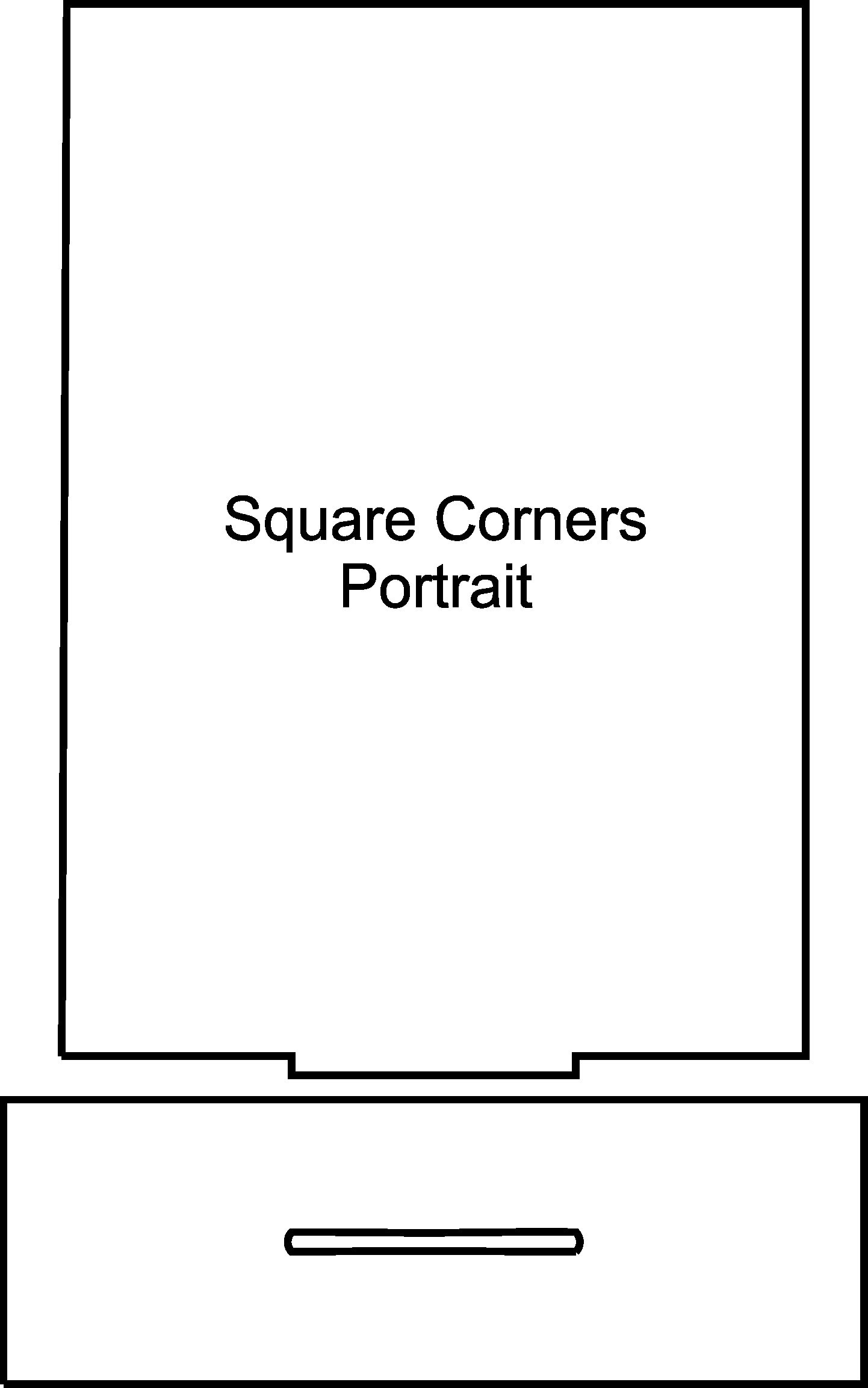 Rectangle With Stand CLEAR & FROSTED Acrylic 3mm Acrylic - Etsy UK