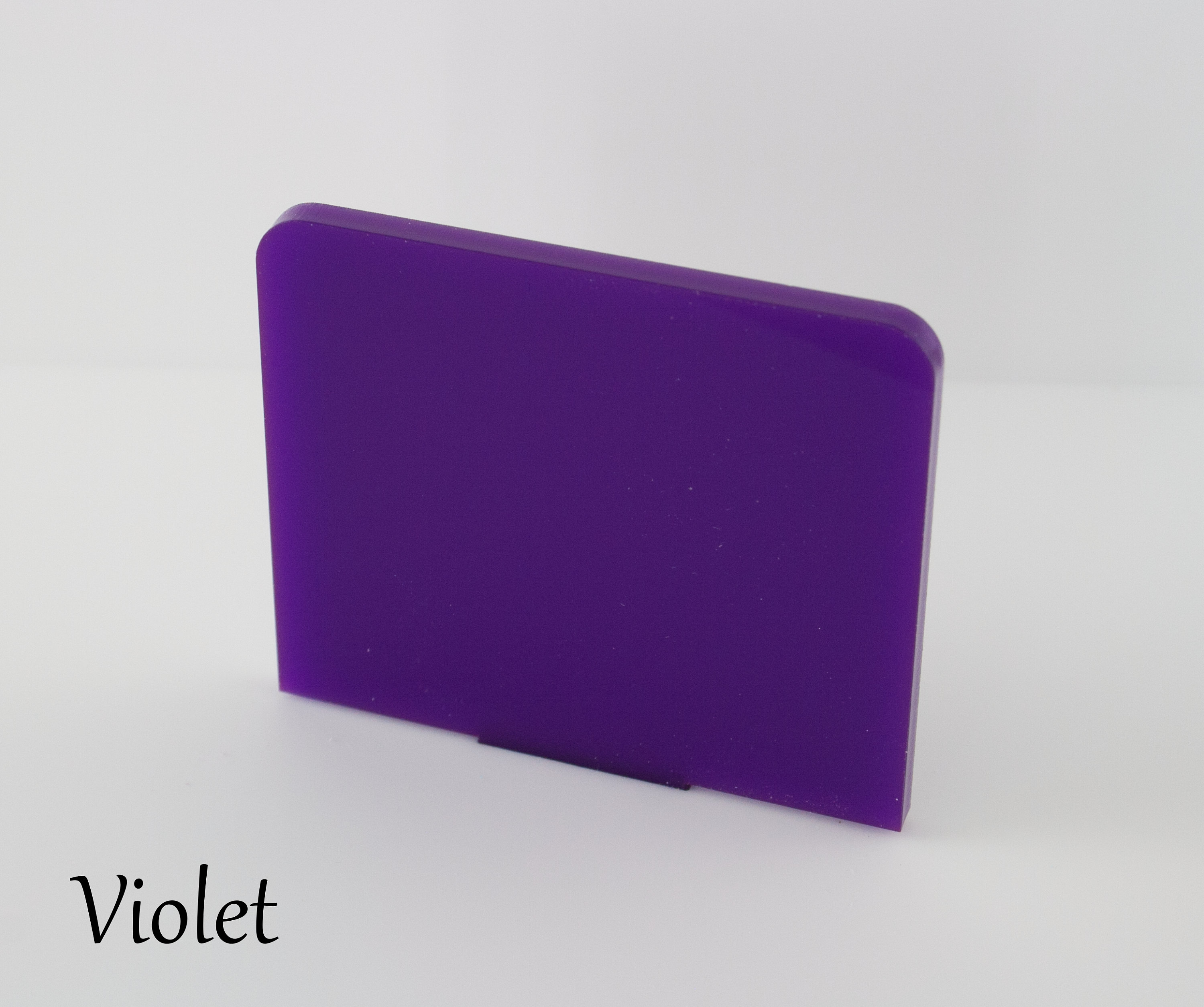 Violet Translucent Acrylic Sheet 3mm in A5 A4 A3 and 100mm | Etsy