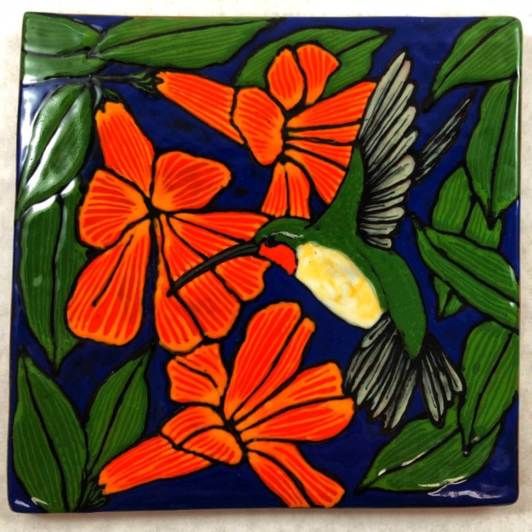 Hummingbird 6x6 Tile 301 - Etsy