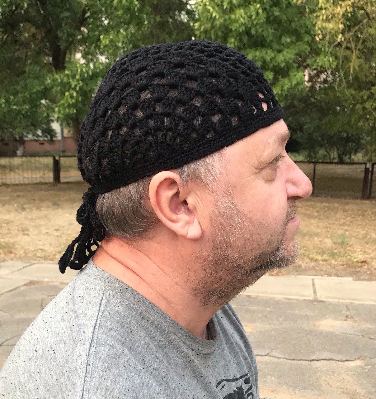 Men's Crochet Hat, Skull Cap Crochet Men’s, Summer Crochet Hat, Hat ...