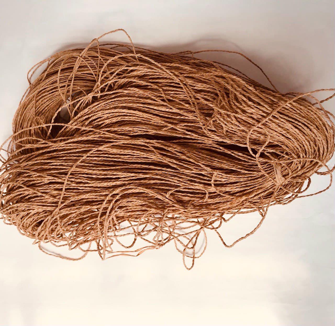 Raffia Yarns, Natural Cellulose Yarn for Crochet, Eco Friendly Yarn ...