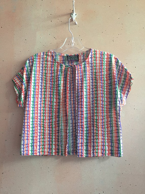 Vintage 60s "Ruffinwear by Clovis Ruffin" Plaid Sundr… - Gem