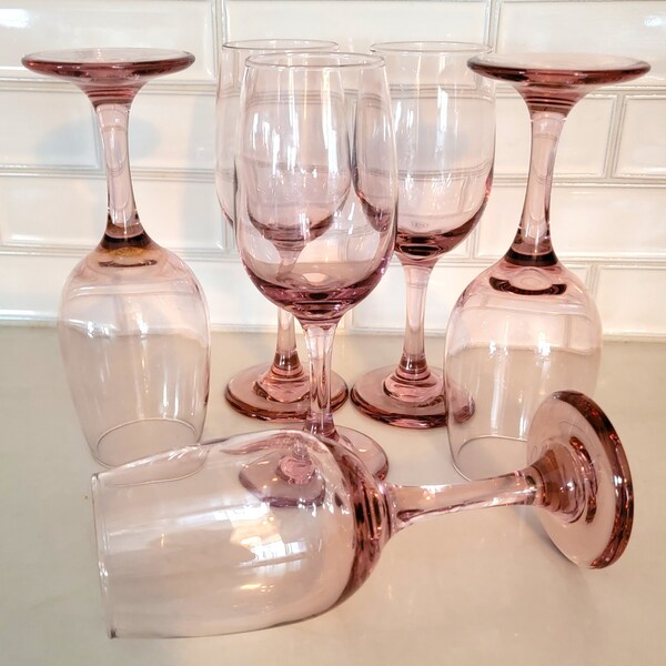 Colored Glass Stemware - Etsy