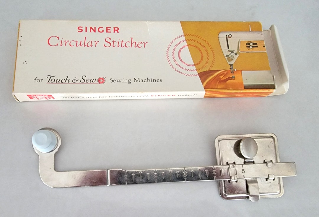 Vintage Singer Sewing Circular Stitcher, Vintage Singer Sewing Machine ...