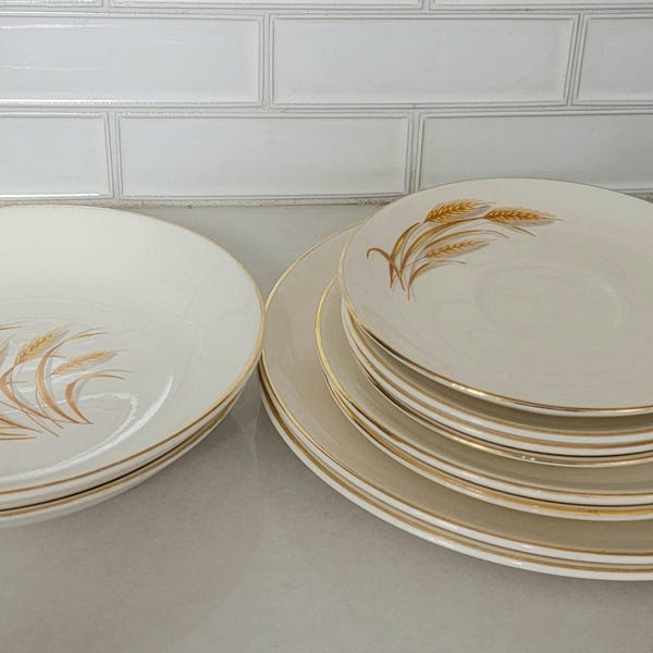 Wheat Pattern Dishes - Etsy