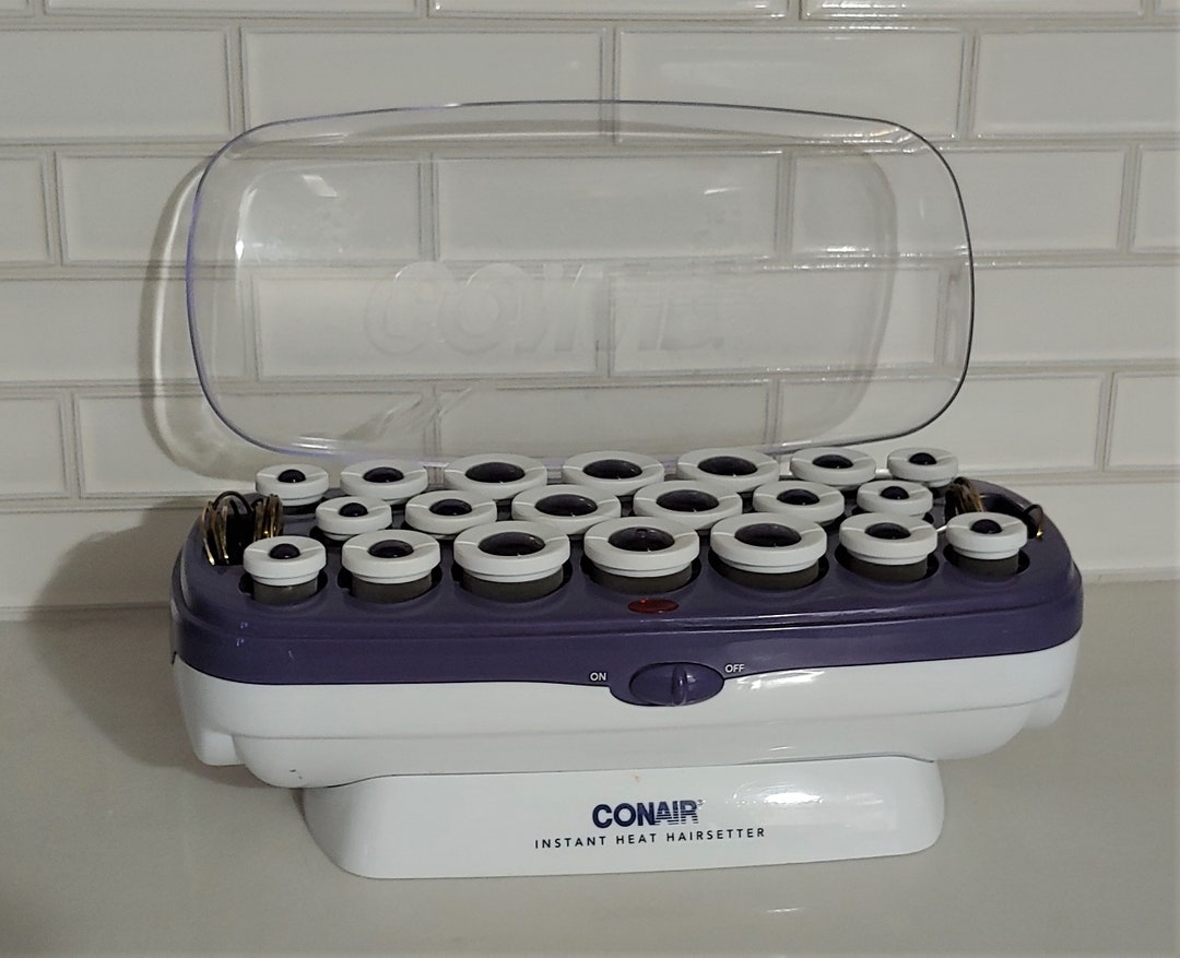Vintage Conair Instant Heat Hairsetter Electric Curlers, Vintage ...