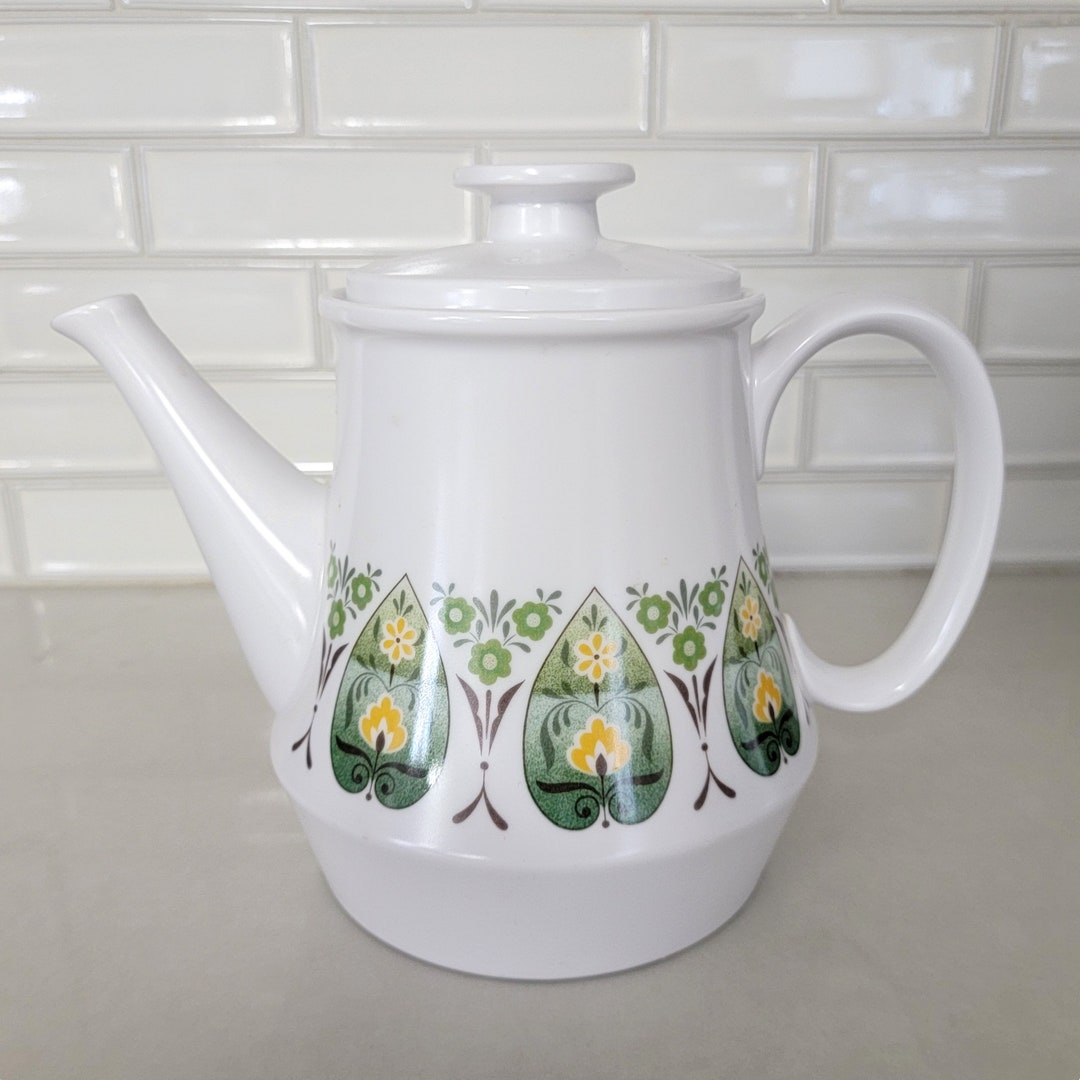 Vintage Noritake Progression China Palos Verde Tea Pot - Etsy