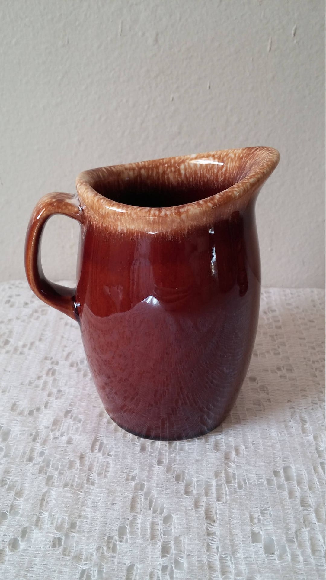 Vintage Hull Pottery Creamer Pitcher, Vintage Hull Pottery, Small ...