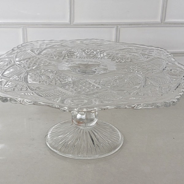 Antique Cake Plate - Etsy