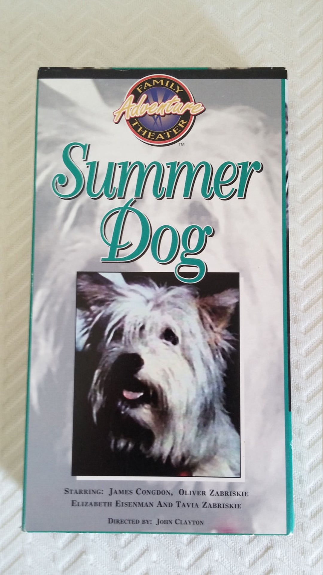 Vintage summer Dog VHS Movie From Family Adventure Theatre, Metacom VHS ...