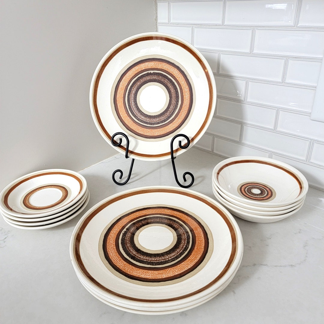 Vintage Royal China Cavalier Ironstone Santa Fe Pattern Dinnerware ...