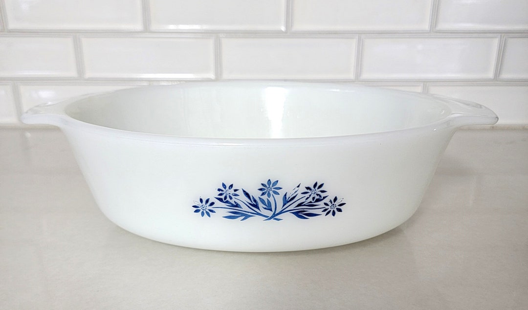 Vintage Anchor Hocking Baking Dish, Vintage Glass Casserole, Vintage ...