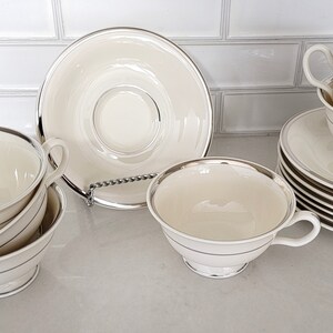 Vintage 29 Piece Setting Castleton China St. Regis Pattern Ivory With ...