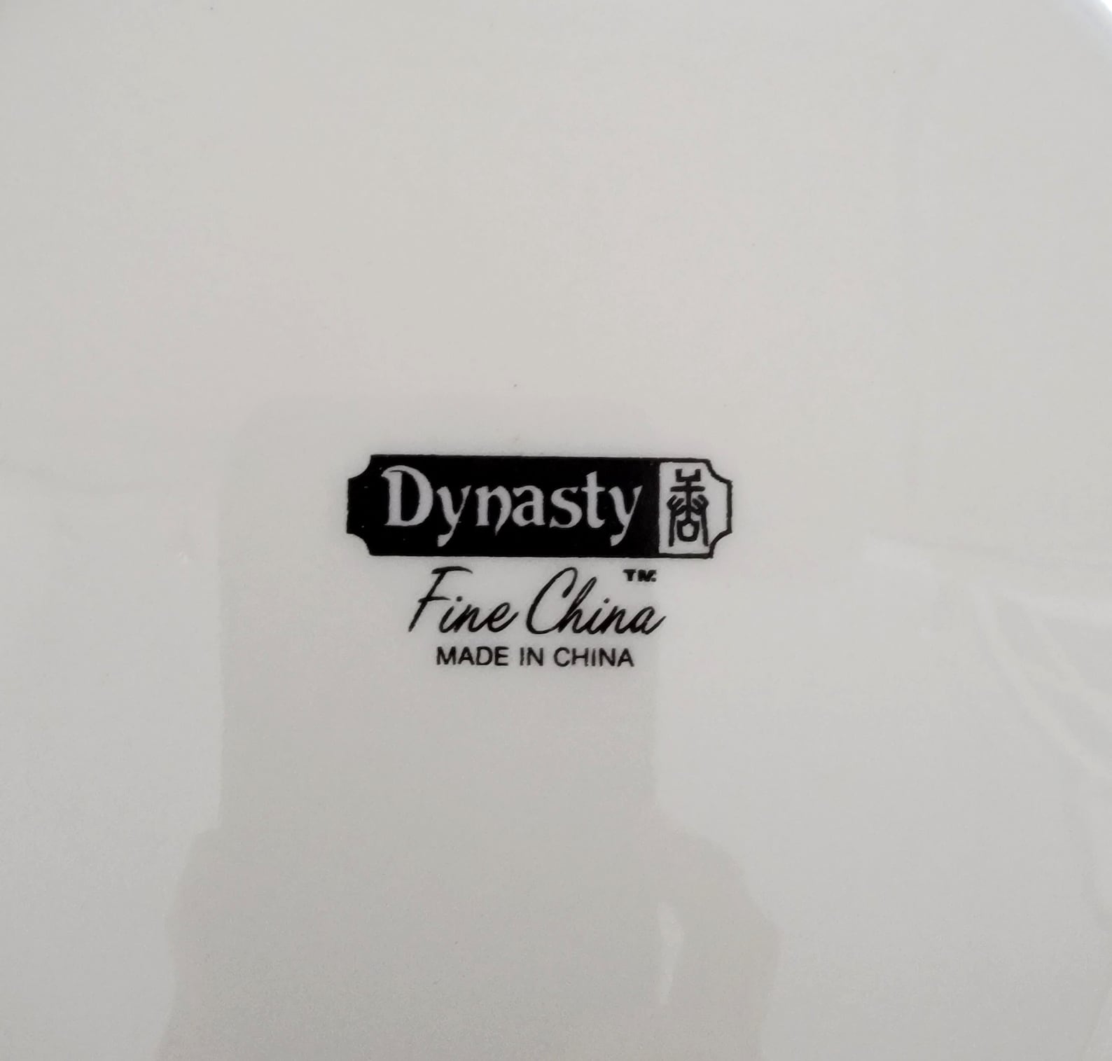 Vintage Dynasty Fine China Elegance Pattern Dinnerware Set for - Etsy