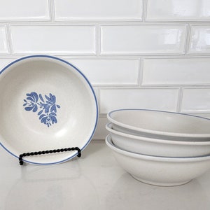 Vintage Pfaltzgraff Blue and White Yorketown Pattern Stoneware ...