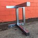 Cantilever C Style Metal Table Legs Blackened Brushed - Etsy