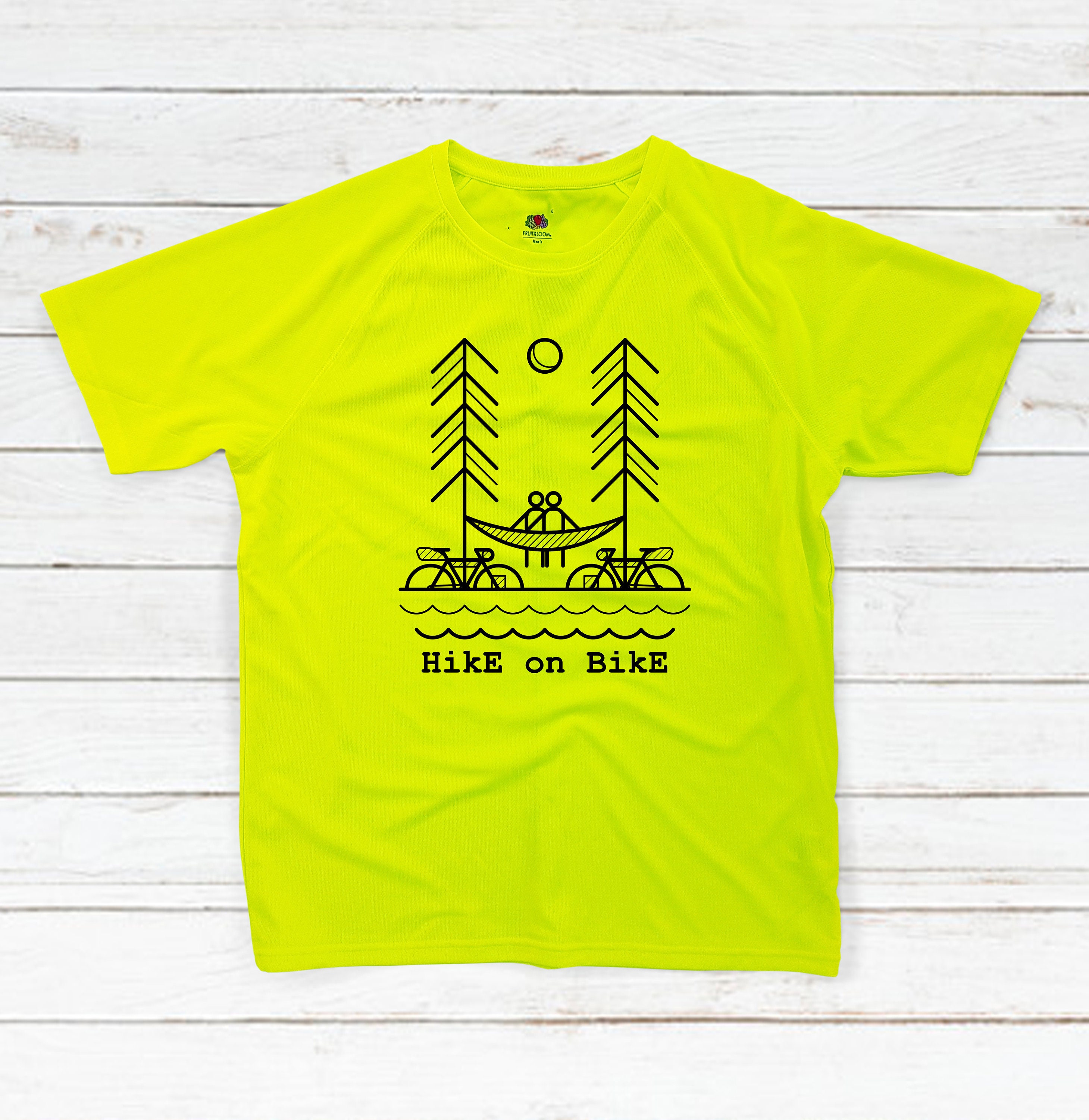 Original T-shirts for Active Sport: Hikebbike. for Men. - Etsy