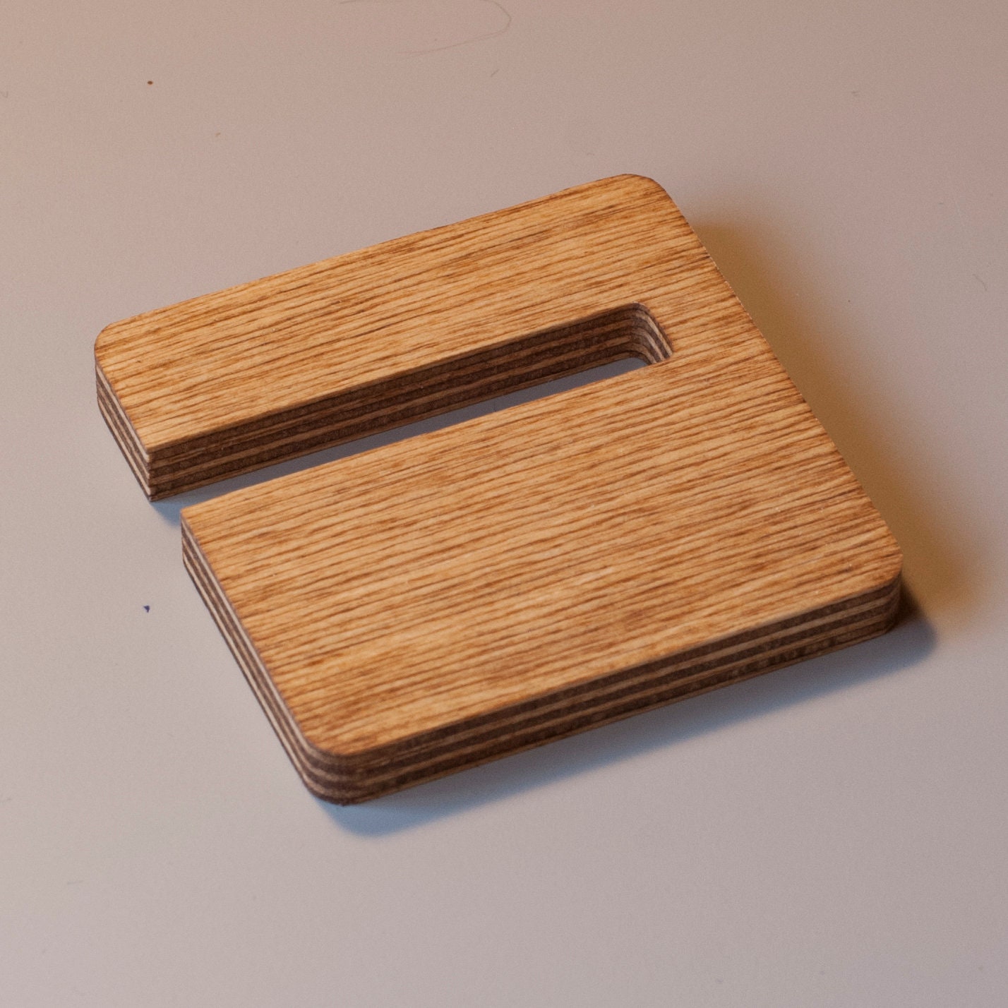 Plywood Phone Stand MINI for iPhone or Smartphones and Pens. Perfect ...