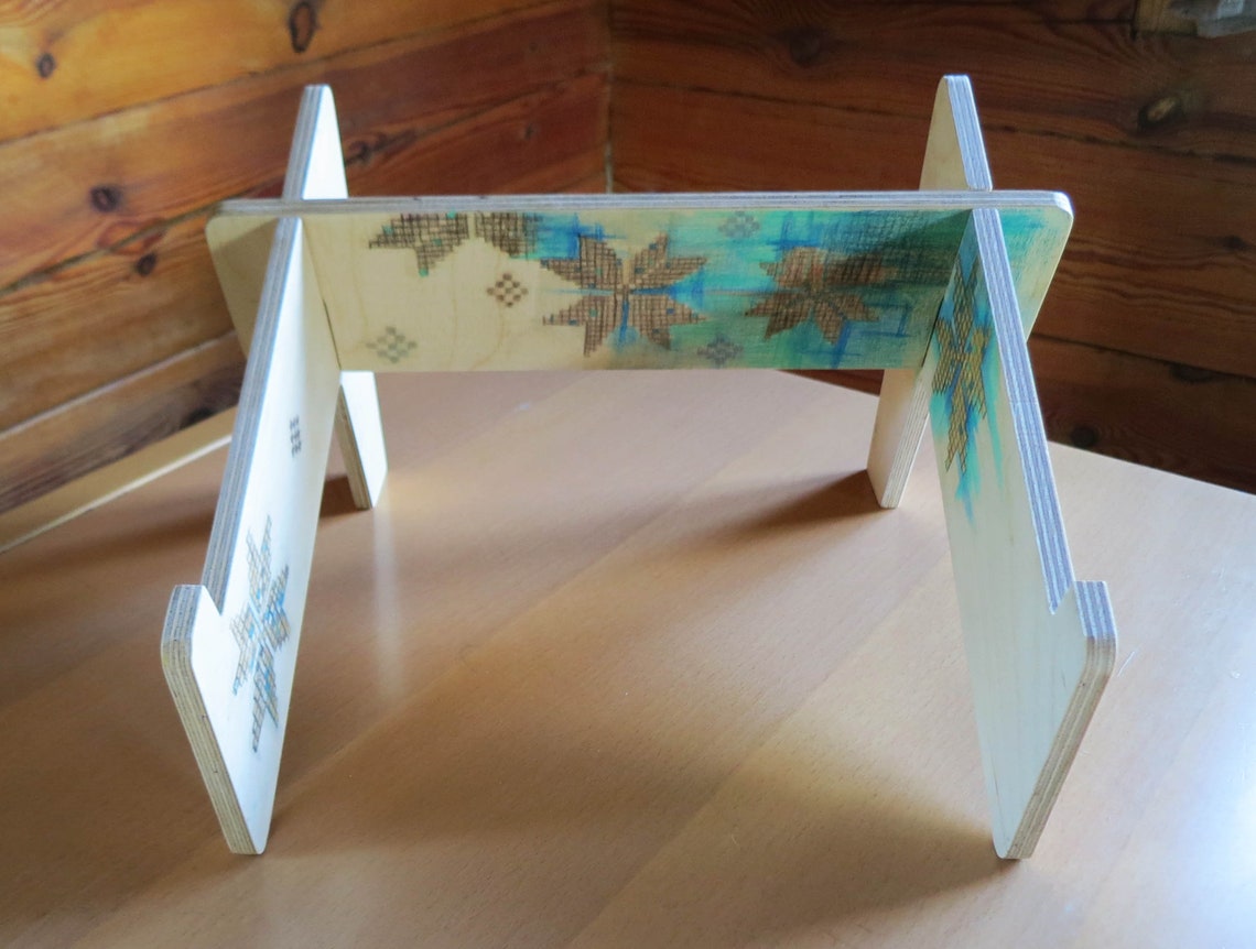 Laptop Stand LT. Plywood Ergonomic, Colored, Stylish Laptop Stand Home ...