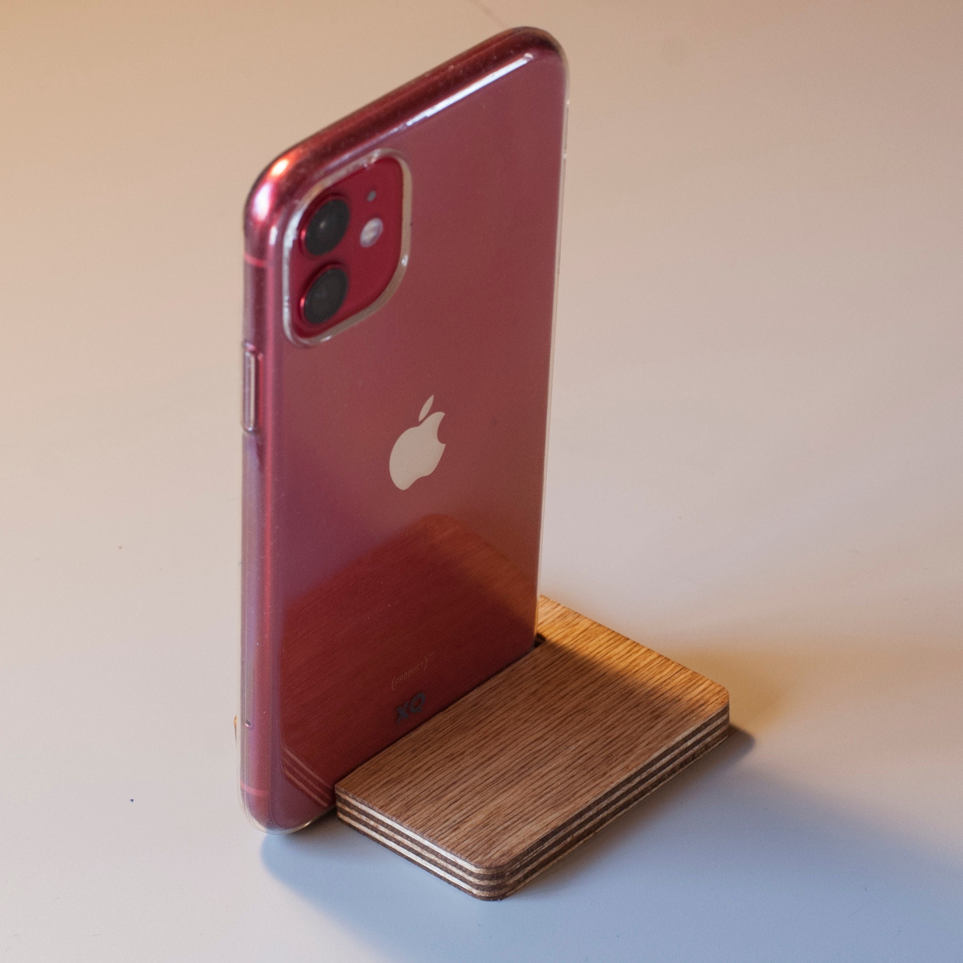 Plywood Phone Stand MINI for iPhone or Smartphones and Pens. Perfect ...