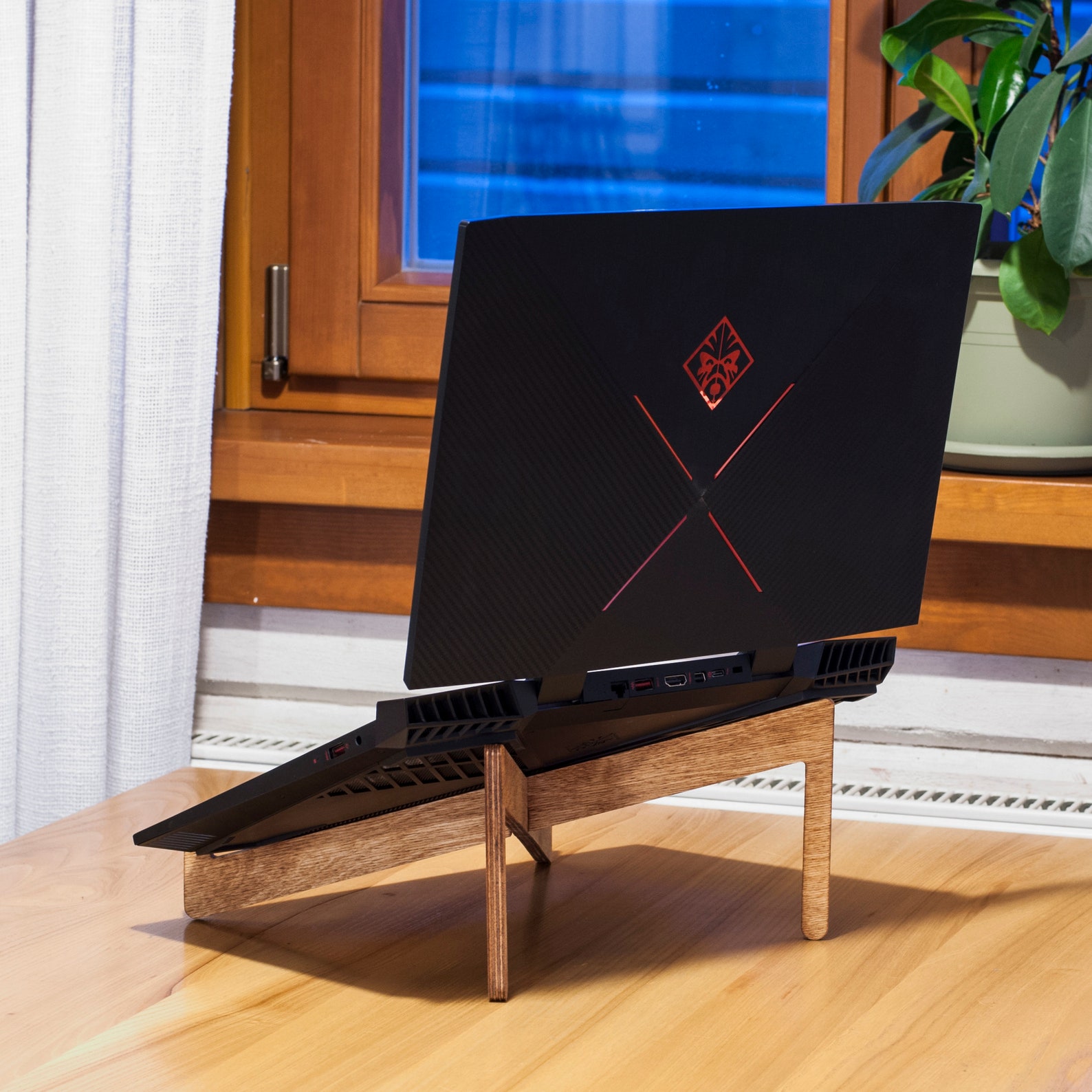 Plywood Ergonomic, Stylish, Hipster, Elegant, Laptop Stand "coffee ...