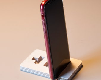 Plywood Phone Stand for Iphone or Smartphones Perfect for Zoom | Etsy