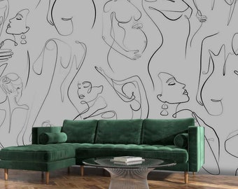 Body Art Wallpaper - Etsy