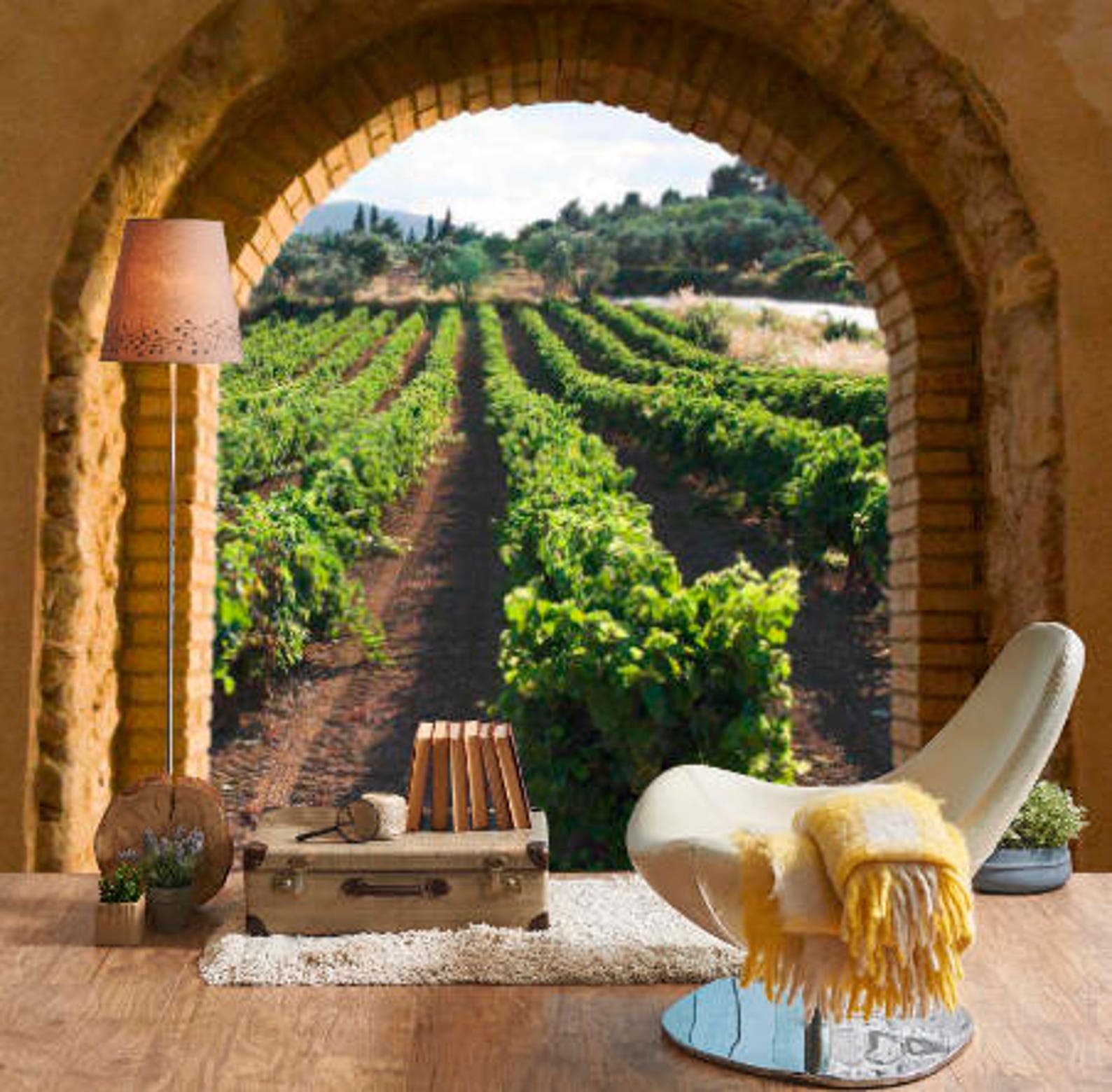 3D View 3D Wallpaper 3D Wall Sticker Wall Decor Peel and Stick - Etsy