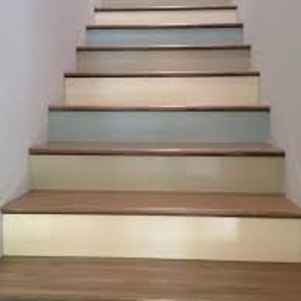 Stair Riser Decals Blue - Etsy